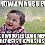 Evil Toddler Blank Meme Template - Imgflip