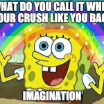spongebob rainbow Meme Generator - Imgflip