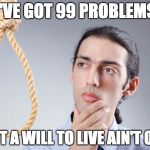 contemplating suicide guy Meme Generator - Imgflip