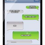 Blank text conversation Meme Generator - Imgflip