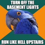 Paranoid Parrot Meme Generator - Imgflip