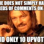 One Does Not Simply Meme Generator - Imgflip