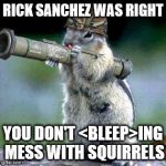 Bazooka Squirrel Meme Generator - Imgflip