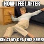 woman falling in shock Meme Generator - Imgflip