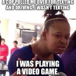 Black Girl Wat Blank Meme Template - Imgflip