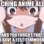 anime realization Meme Generator - Imgflip