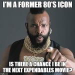 Mr T Pity The Fool Blank Meme Template - Imgflip