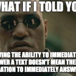 Matrix Morpheus Meme Generator - Imgflip