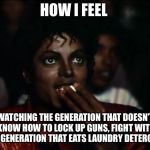 Michael Jackson Popcorn Meme Generator - Imgflip