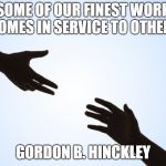 A helping hand Meme Generator - Imgflip