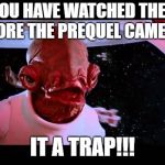 It's a trap Meme Generator - Imgflip