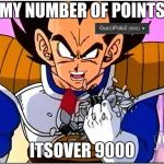 Vegeta over 9000 Meme Generator - Imgflip