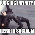 neo dodging a bullet matrix Blank Template - Imgflip