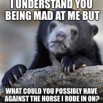 Confession Bear Meme Generator - Imgflip
