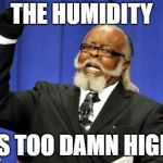 Too Damn High Meme Generator - Imgflip