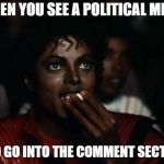 Michael Jackson Popcorn Meme Generator - Imgflip