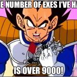 Vegeta over 9000 Meme Generator - Imgflip