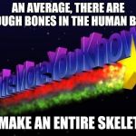 the more you know Meme Generator - Imgflip