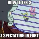 Squidward window Meme Generator - Imgflip