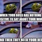 Kermit rolls up window Meme Generator - Imgflip