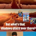 Simba Shadowy Place Meme Generator - Imgflip