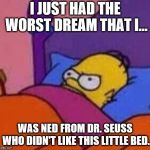 angry homer simpson in bed Meme Generator - Imgflip