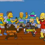 Simpsons Monkey Fight Meme Generator - Imgflip