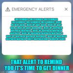 Emergency Alert Meme Generator - Imgflip