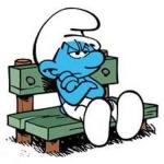 grouchy smurf Meme Generator - Imgflip
