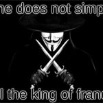 V For Vendetta Meme Generator - Imgflip