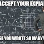over complicated explanation Meme Generator - Imgflip