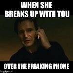 Liam Neeson Taken Meme Generator - Imgflip