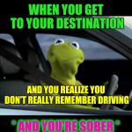 Kermit Driving Meme Generator - Imgflip