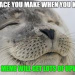 Satisfied Seal Meme Generator - Imgflip
