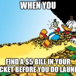 Scrooge McDuck Meme Generator - Imgflip