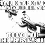 Broken Chains Meme Generator - Imgflip