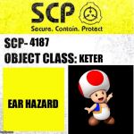 SCP Sign Generator Meme Generator - Imgflip