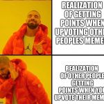 drake yes no reverse Blank Template - Imgflip