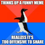 Socially Awesome Awkward Penguin Meme Generator - Imgflip