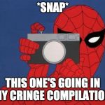 Spiderman Camera Blank Meme Template - Imgflip
