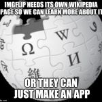 Wikipedia Meme Generator - Imgflip
