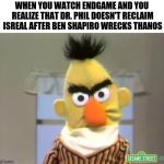 Sesame Street - Angry Bert Meme Generator - Imgflip