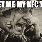 WW2 US Soldier yelling radio Meme Generator - Imgflip