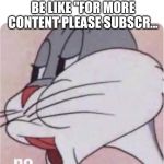Bugs Bunny No Meme Generator - Imgflip