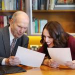 Fascist nelson gushing with fascist Jacinda Ardern Meme Generator - Imgflip