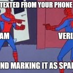 spiderman pointing at spiderman Meme Generator - Imgflip