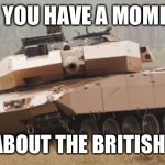 Challenger tank Meme Generator - Imgflip