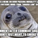 Awkward Seal Meme Generator - Imgflip