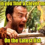 Castaway Fire Meme Generator - Imgflip