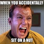 Captain Kirk Screaming Meme Generator - Imgflip